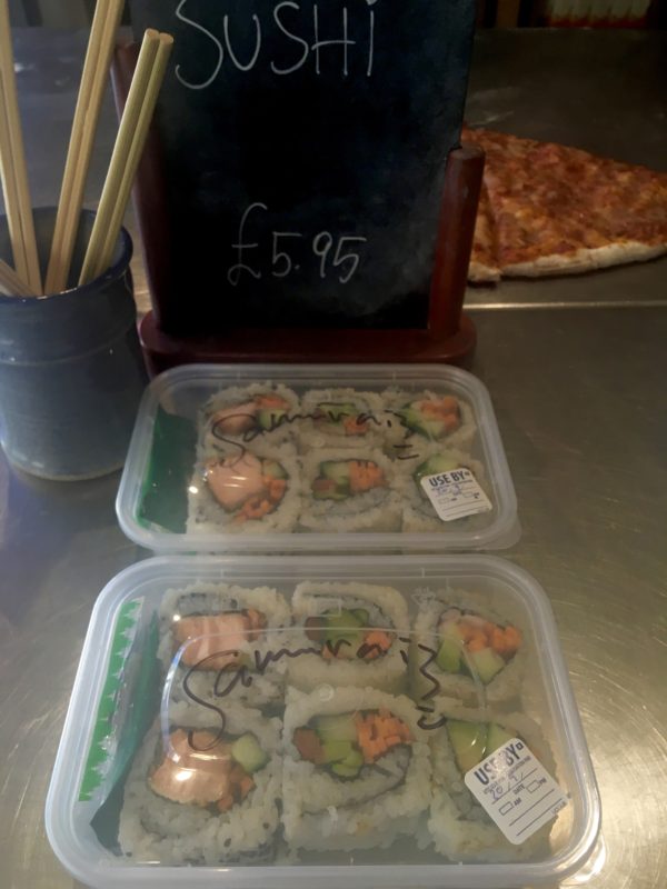 Hungry? Our takeaway sushi lunch box is available every Friday ...